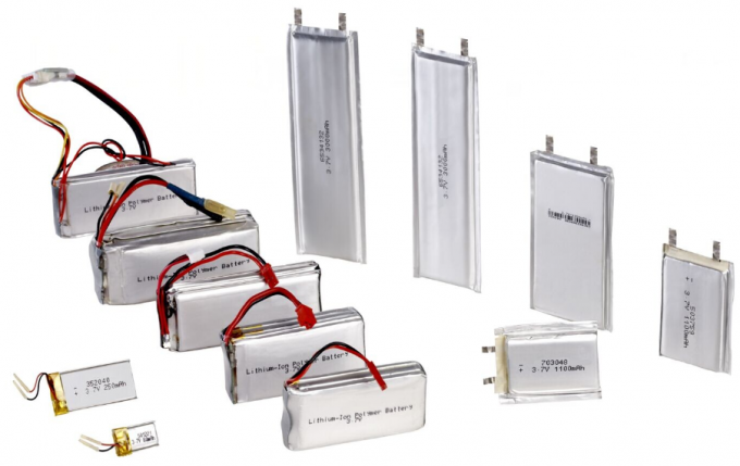 3.7V 493450 1020mAh Samll LiPolymer Battery Packs IEC62133 For GPS