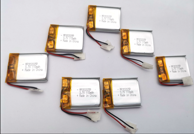 Pendant Pager Lithium Polymer Battery 110mAh Size 302025P With KC CE UL ...