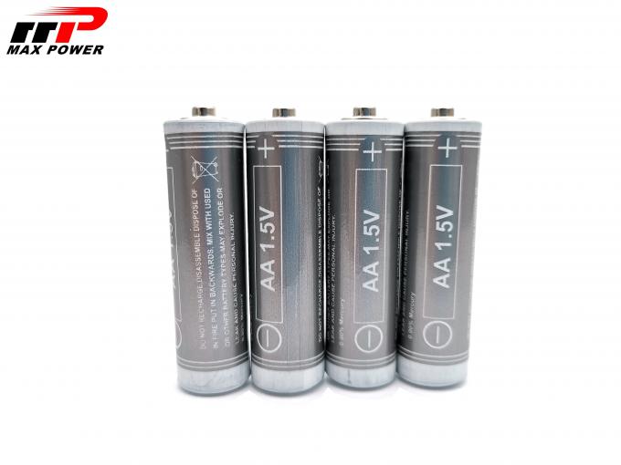 AA 1.5V R6P Primary Zn-Mn Cylindrical Lithium Batteries