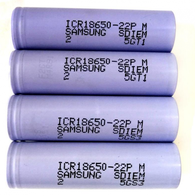 ICR18650 Samsung 22P Lithium Ion Rechargeable Batteries 3.7V 2200mAh ...
