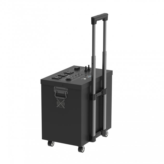 Trolley Case 2500W Portable Power Station Suitcase Generator Lifepo4 ...