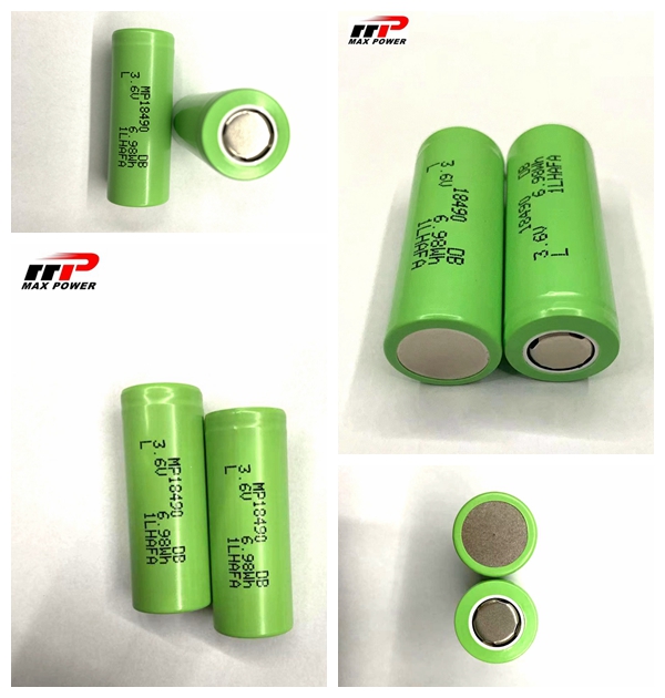 3.7V 18500 2000mAh Li Ion Rechargeable Battery Cell 1000 Cycles Quick ...