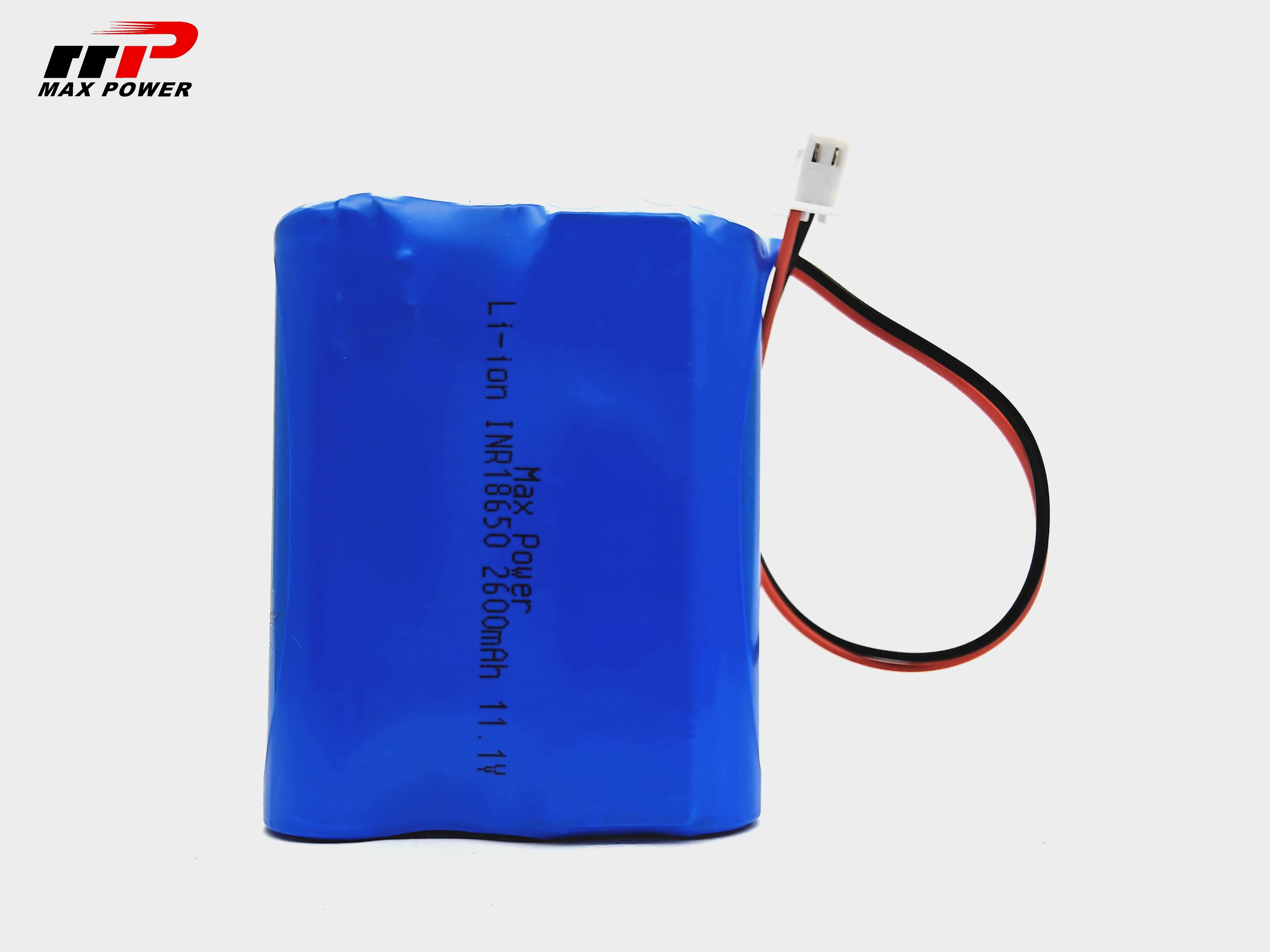 2600mAh 18650 11.1V Lithium Ion Rechargeable Batteries For Light