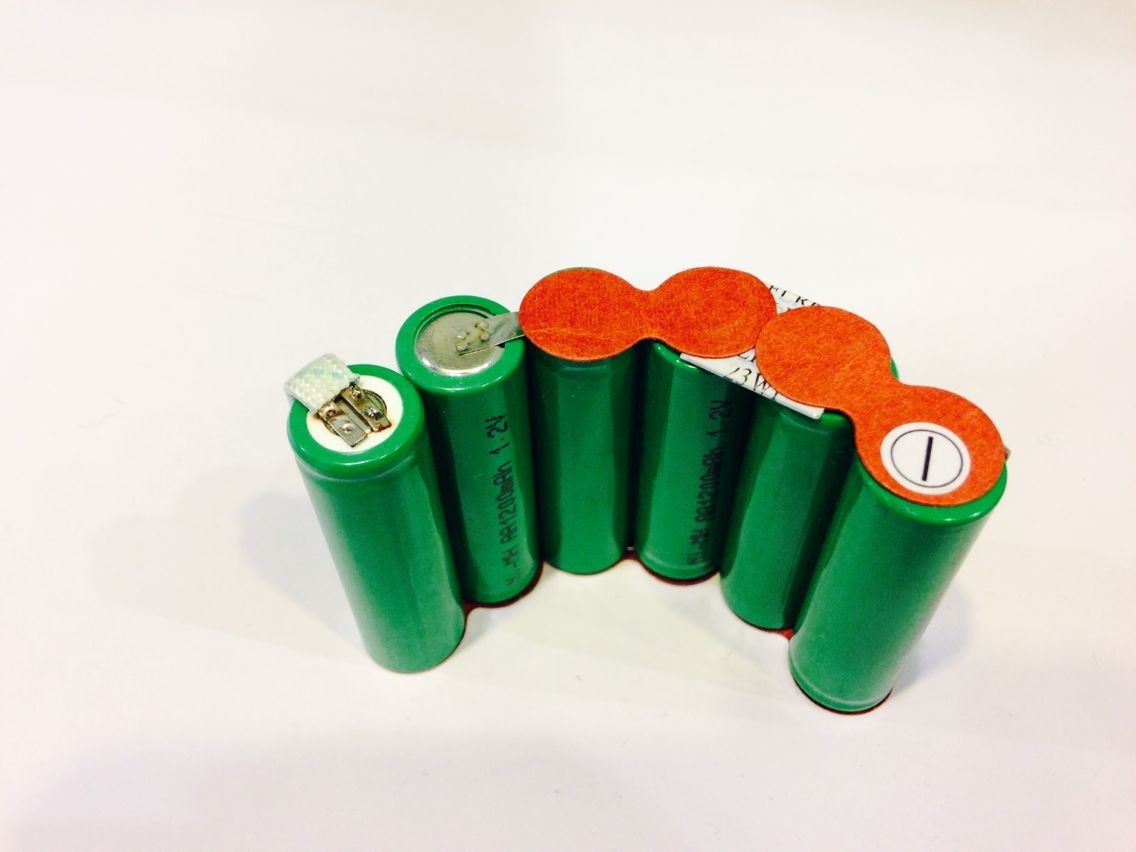 Customized Green Energy Nimh Battery Packs 7.2V 1200mAh Low Internal ...