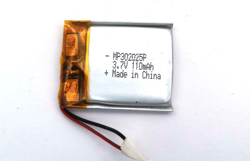 Pendant Pager Lithium Polymer Battery 110mAh Size 302025P With KC CE UL ...