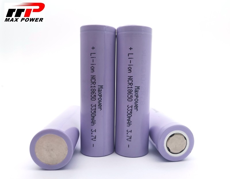 3350mAh 3.7 18650 Volt Lithium Ion Battery 6.5A Discharge Power Cell